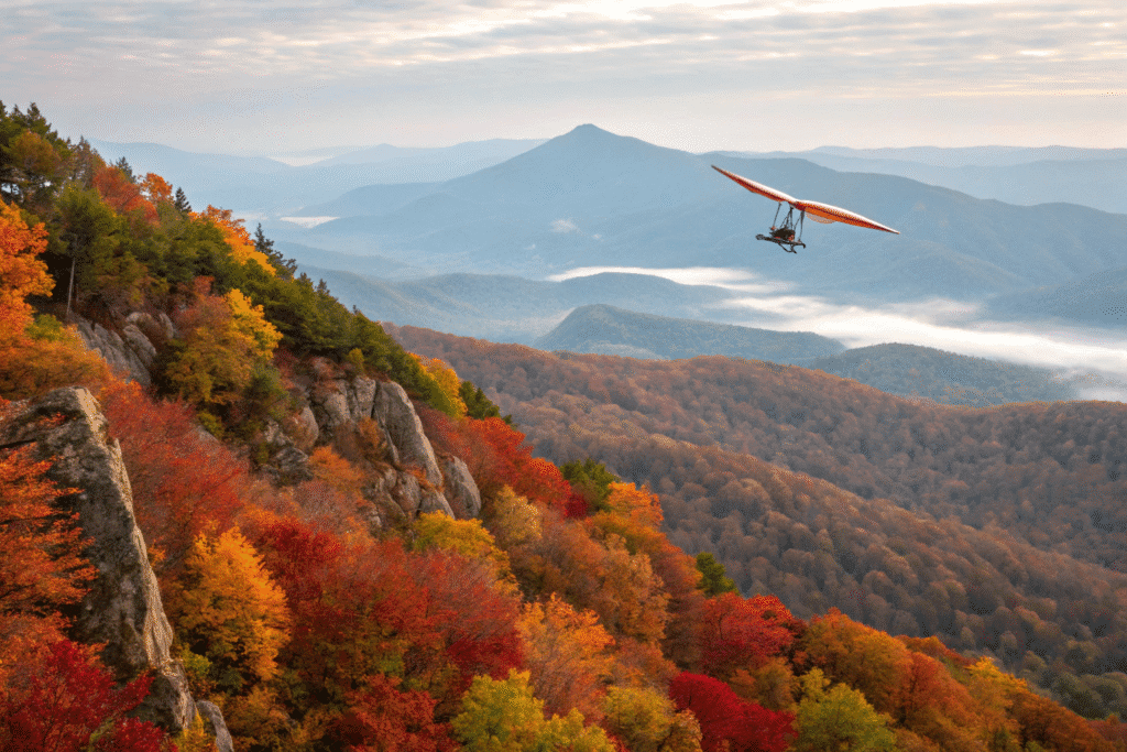 Top Hang Gliding Locations in Asheville, NC for Beginners & Thrill Seekers